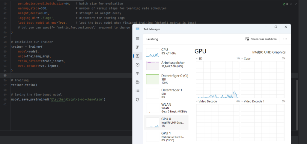 AI Model Trainer with EleutherAI/gpt-j-6b for Chameleon Shop Codes ...